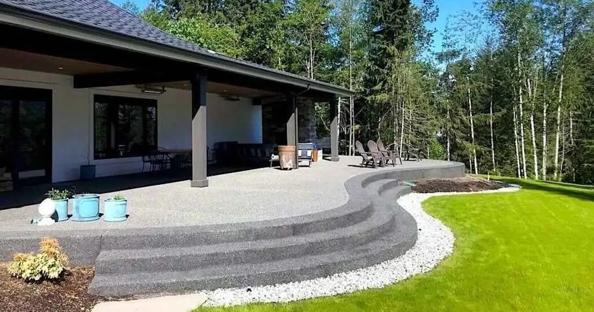Exposed Aggregate Concrete | Pool Decks, Driveways & Patios | RC Concrete